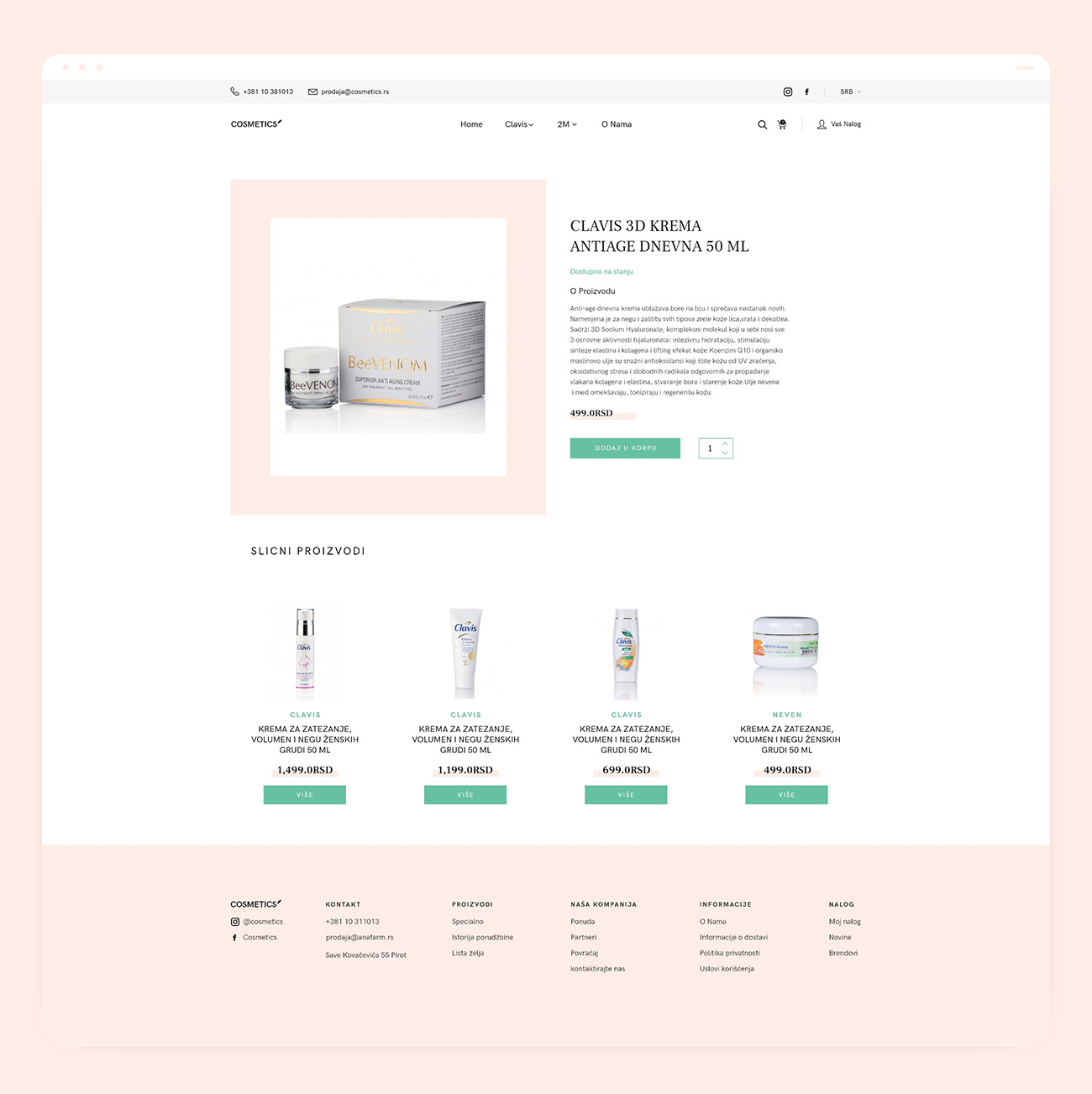 Dusan Nedeljkovic Portfolio | Cosmetics Case Study